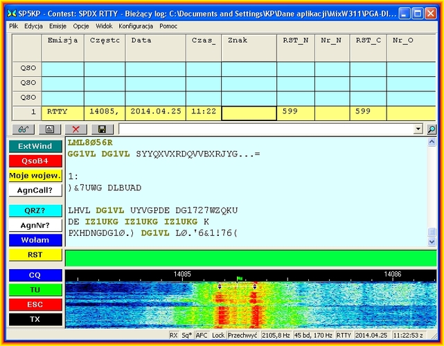 MixW | Polish Amateur Radio Station SP5KP